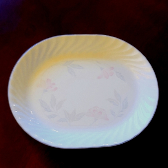 Corelle | Dining | Vintage Corelle 2in Serving Platter Pink Trio ...